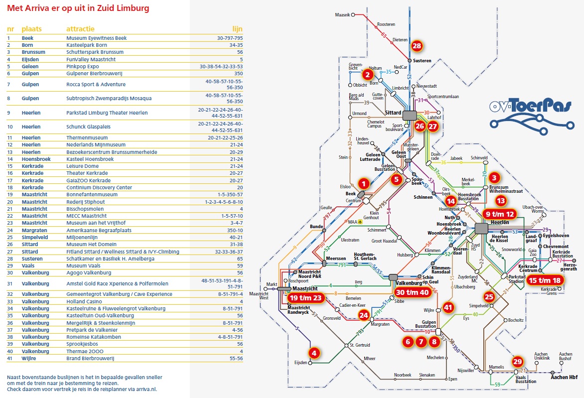 OV-ToerPas Zuid-Limburg